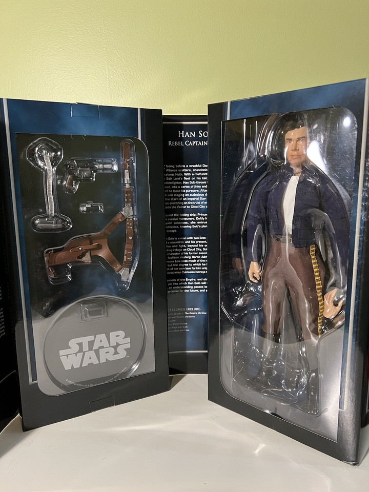 Han Solo Bespin Rebel Captain 12" Scale 1/6 STAR WARS SIDESHOW MiB | eBay