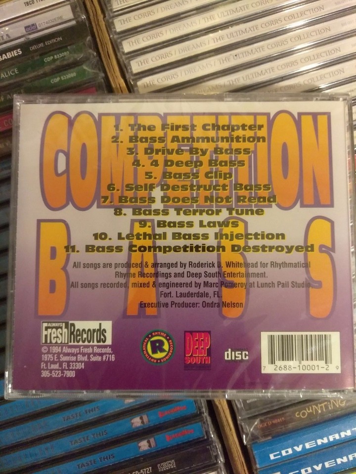 COMPETITION BASS / The First Chapter CD 1994 New Sealed 726881000129| eBay