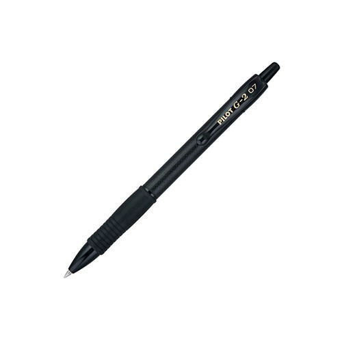Pilot G2 Edge Retract Gel Rolling Ball Pen 0.7mm Fine Black Office ...