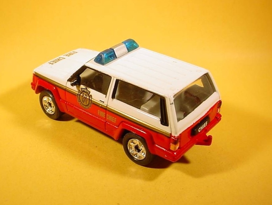 MATCHBOX PREMIERE COLLECTION JEEP CHEROKEE FIRE CHIEF MB27-D LOOSE | eBay