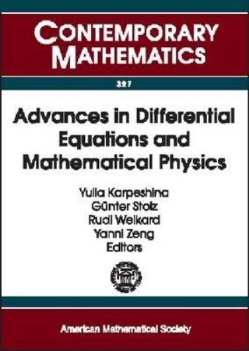 Contemporary Mathematics Ser.: Advances in Differential Equations and ...