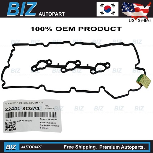OEM Valve Cover Gasket RIGHT for 11-19 Genesis Hyundai Kia 3.3L 3.8L ...