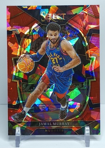 2022-23 Panini Select Jamal Murray Red Cracked Ice Prizm Concourse #39 ...