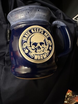 ZERO FOXTROT ‘HATE KEEPS ME WARM’ by Sunset Hill Stoneware Coffee Mug Stein USA | eBay