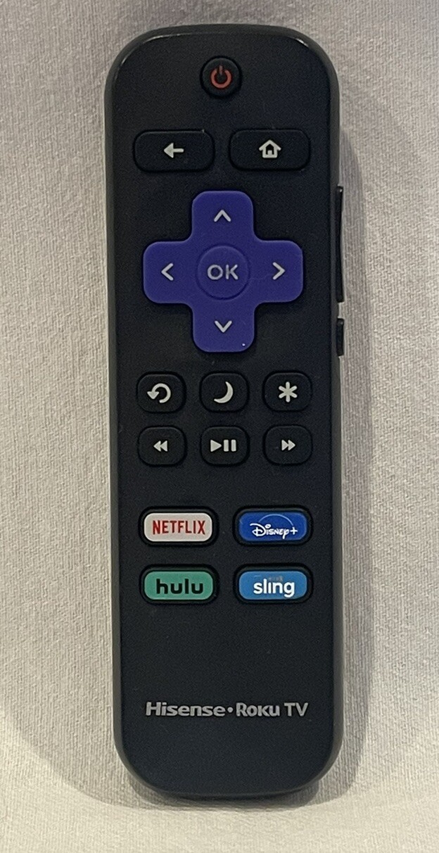 Original HISENSE 2023 ROKU Remote Netflix Apple+ Disney+ HBOMAX | eBay
