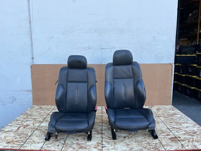 2004-2010 BMW E63 645CI 650I Coupe Front Right & Left Seats Set Black | OEM
