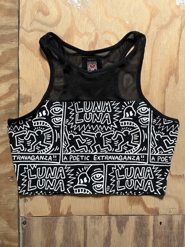 KEITH HARING CROP TOP SIZE SMALL | eBay