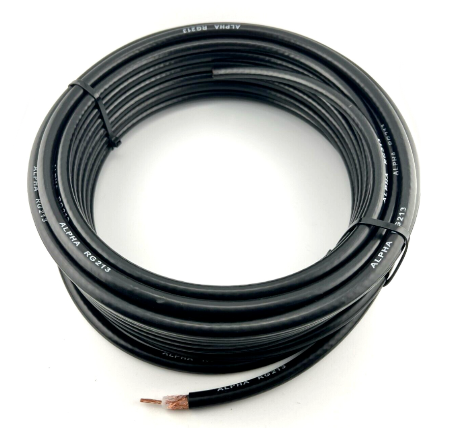 Alpha RG213 Ultra Flexible Coaxial Cable - Wholesale | eBay