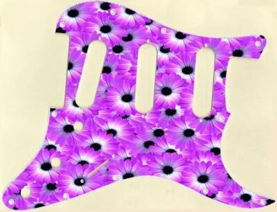 Stratocaster Pickguard Custom Fender SSS11 H Guitar Pick Guard Pink ...