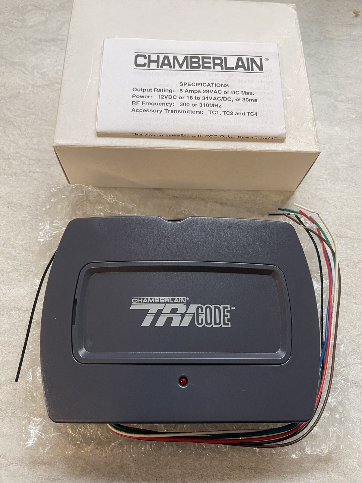 Liftmaster Chamberlain TCR-2 Two-Channel Receiver | eBay