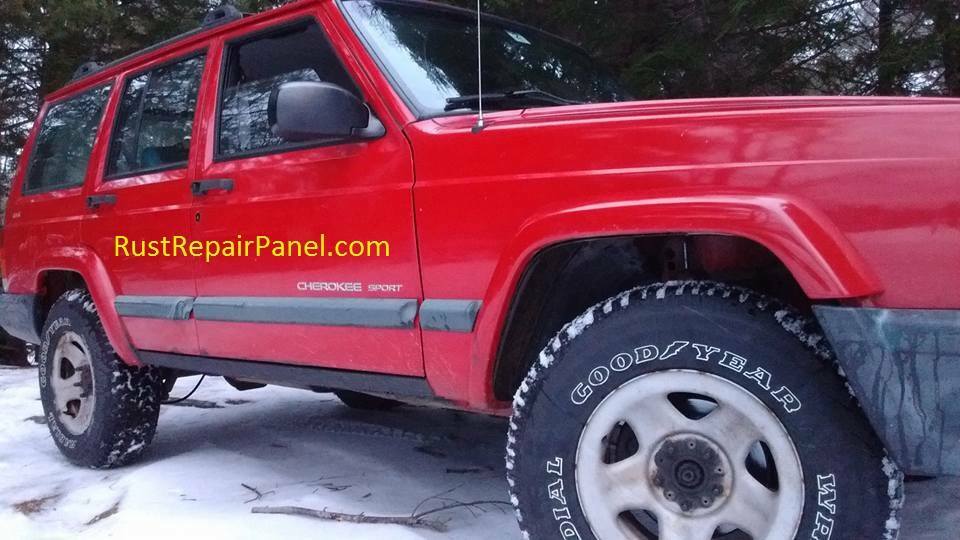 JEEP CHEROKEE SPORT XJ ROCKER PANEL COVER KIT 1984-2001 | eBay