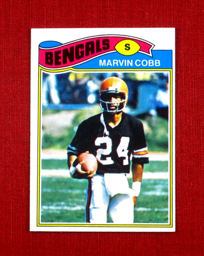 1977 TOPPS SET BREAK #52 MARVIN COBB Cincinnati Bengals EX-MT | eBay