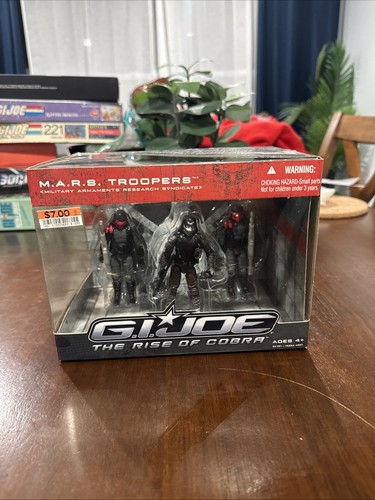 GI Joe MARS Troopers Rise of Cobra ARAH Hasbro New Read | eBay