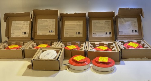 Kidde Photoelectric Smoke Detectors (lot of 8) Hardwired, Battery ...