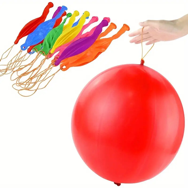 LARGE PUNCH BALLOONS Party Bag Fillers Goody CHILDRENS Loot Bag Toys ...