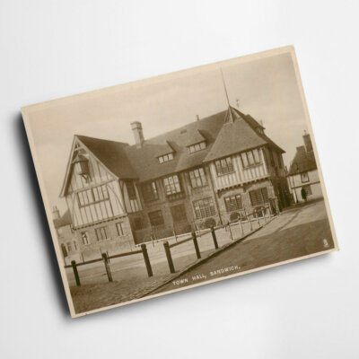 A6 PRINT - Vintage Kent - Town Hall, Sandwich | eBay UK