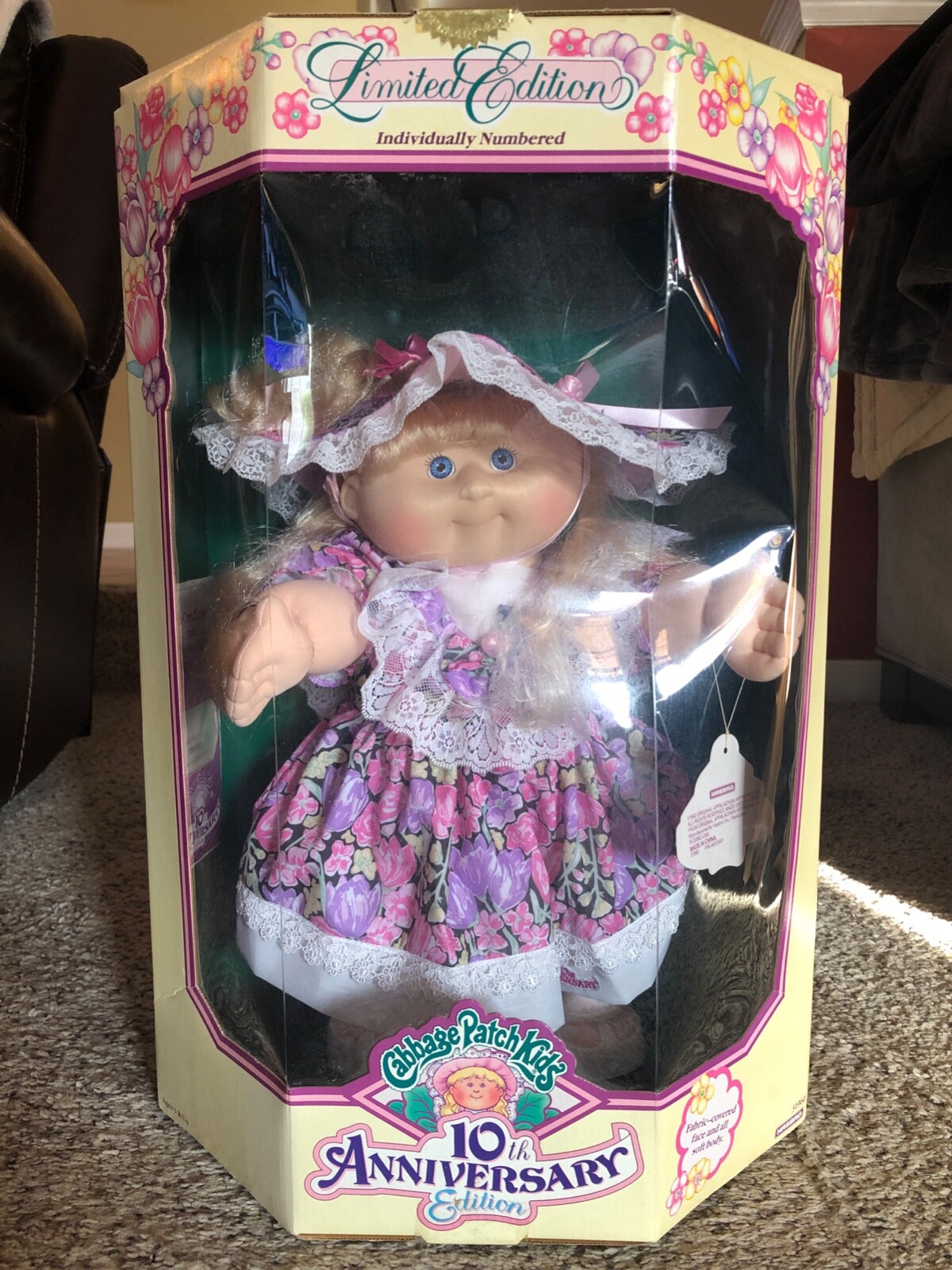 1992 10th Anniversary Edition PRE-PRODUCTION SAMPLE Cabbage Patch Kids ...