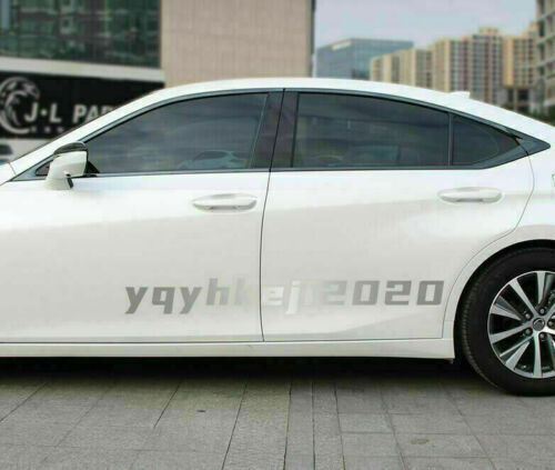 For 2019-2022 Lexus ES250 ES350 300H Black Stainless Window Trim Strip ...
