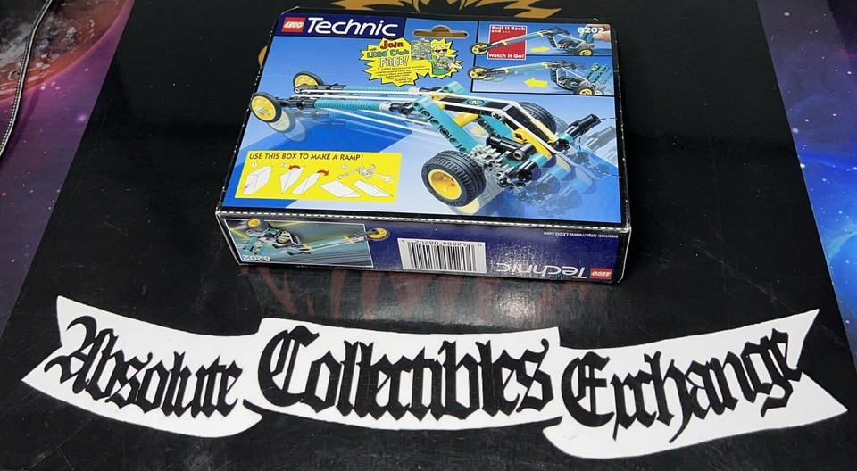 Vintage Lego Technic 2854 Bungee Chopper New In Box Rare Blue Color ...