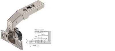 (25) New Blum Clip Top Blumotion Inset Screw Hinge for Blind Corners ...