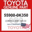 GENUINE Toyota 55900-0K350 CONTROL ASSY, AIR CONDITIONER 559000K350 OEM ...