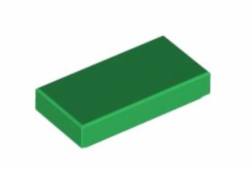 5 x Lego dark green Flat Tile 1x2 (306928 / 3069) | eBay UK
