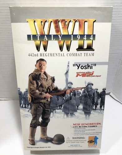 1/6 , Dragon WWII Italy 1944, "Yoshi" U.S. Army 442nd Regimental Combat Team Fig | eBay