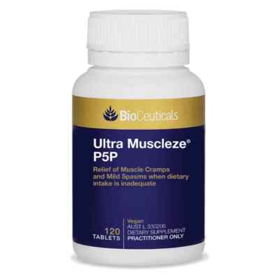 BioCeuticals Ultra Muscleze P5P 120 Tablets Muscles UltraMag® Magnesium ...