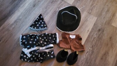 Build a Bear Wizard, And Cowboy Outfits LOT | eBay