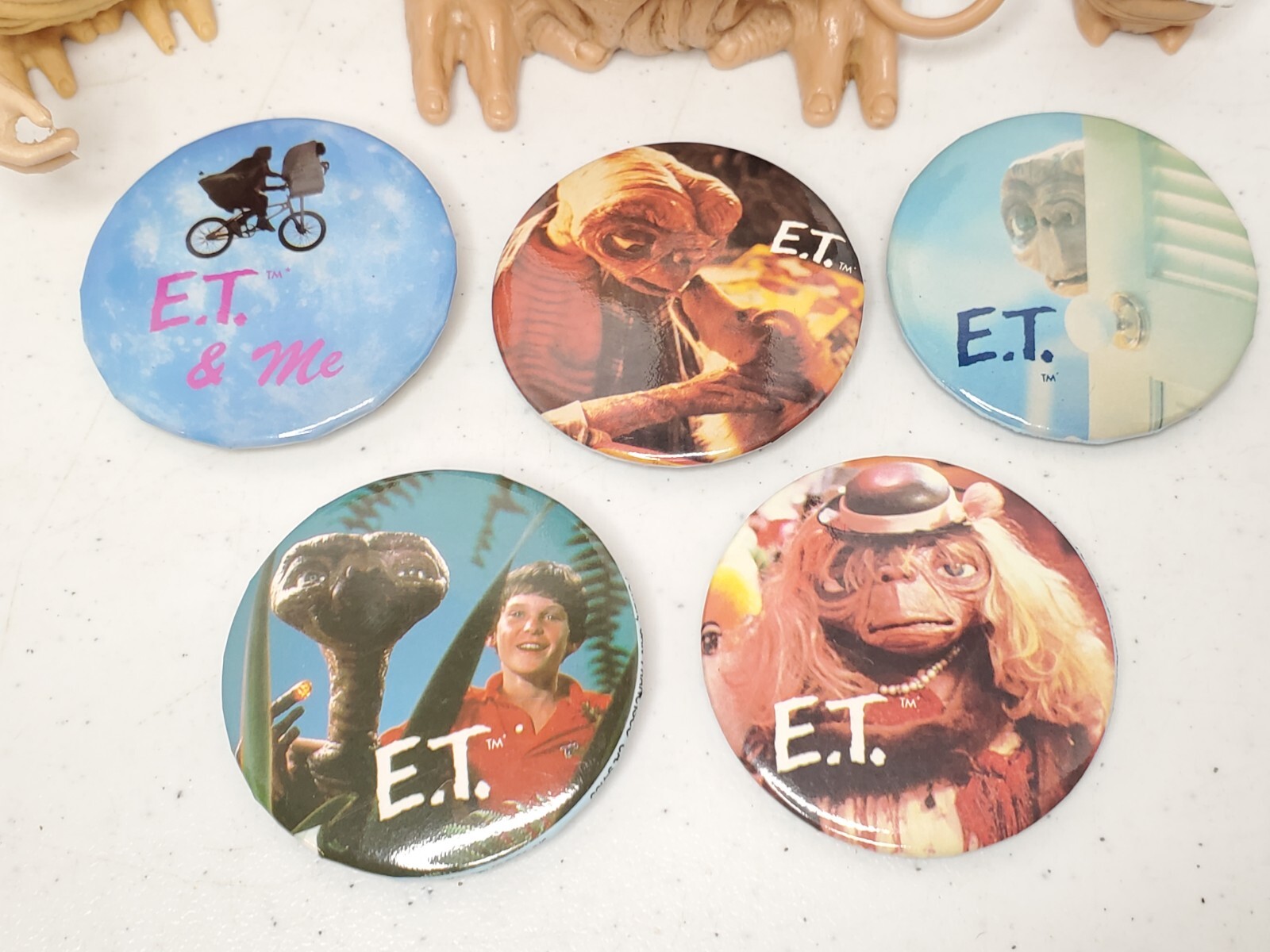 1982 ET Extra Terrestrial Figure Lot Pins Pull String | eBay