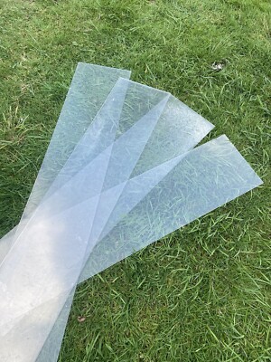 Pack Of 4 - 3mm PET G Sheet Offcuts Clear Plastic - Similar To Perspex ...