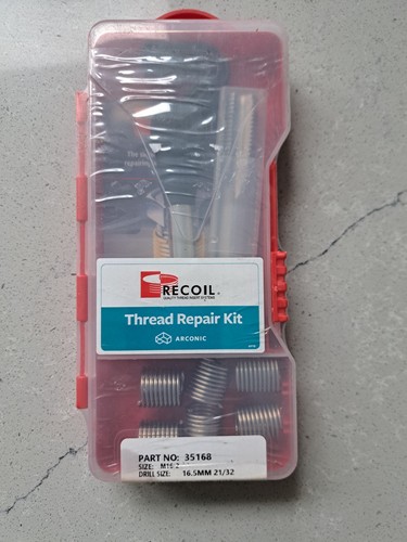 M16 x 2 Thread Repair Kit Recoil/Helicoil Insert | eBay UK