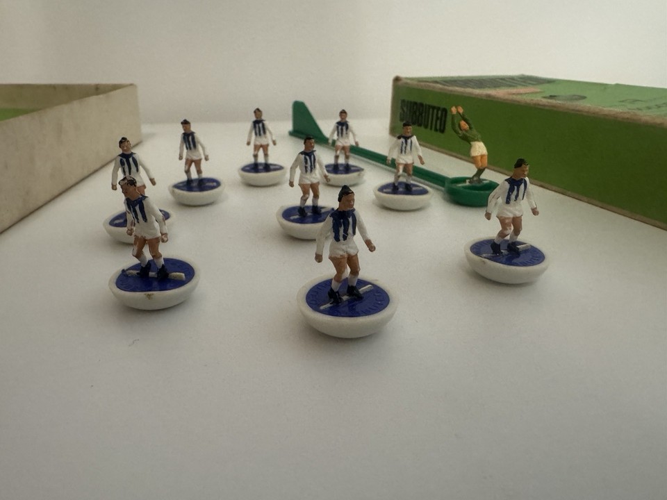 Subbuteo West Bromwich Albion Vintage 1970s Football Team INCOMPLETE ...