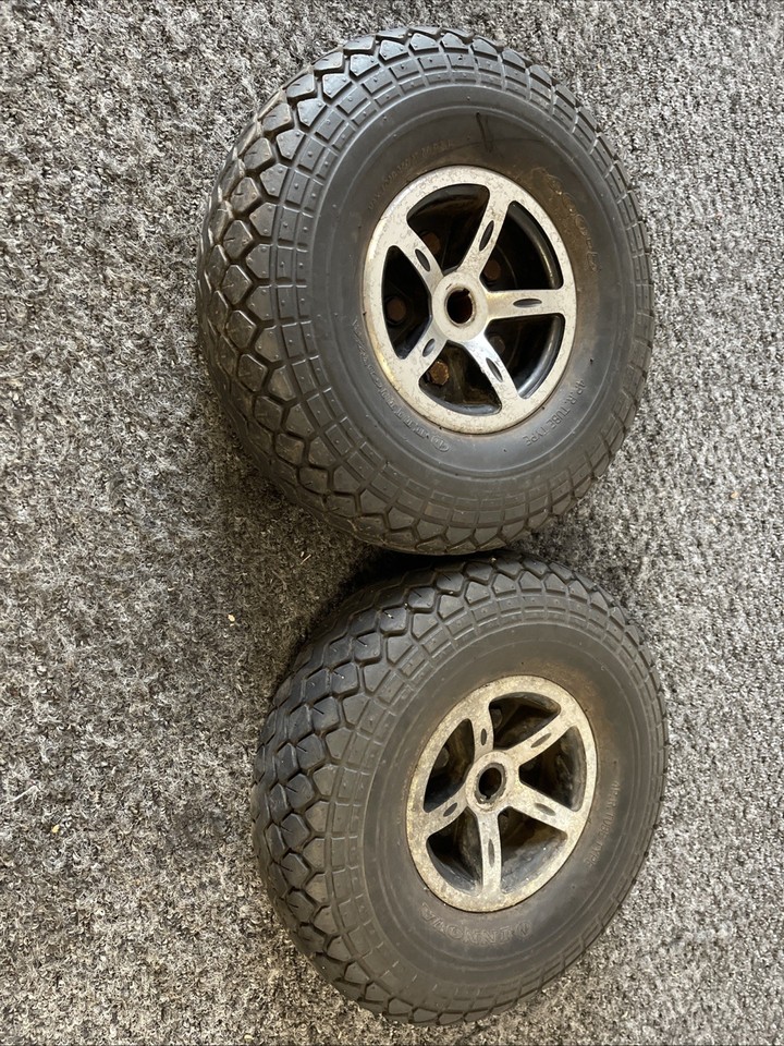 (3073) Rascal Pioneer Mobility Scooter Rear Wheels | eBay UK