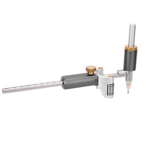Linear Arc Scriber Tool Dual Uses DIY Woodworking Multifunctional Draw ...