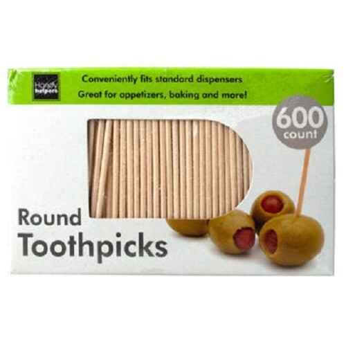 600 Round 2 1/2'' Toothpicks 731015133932| eBay