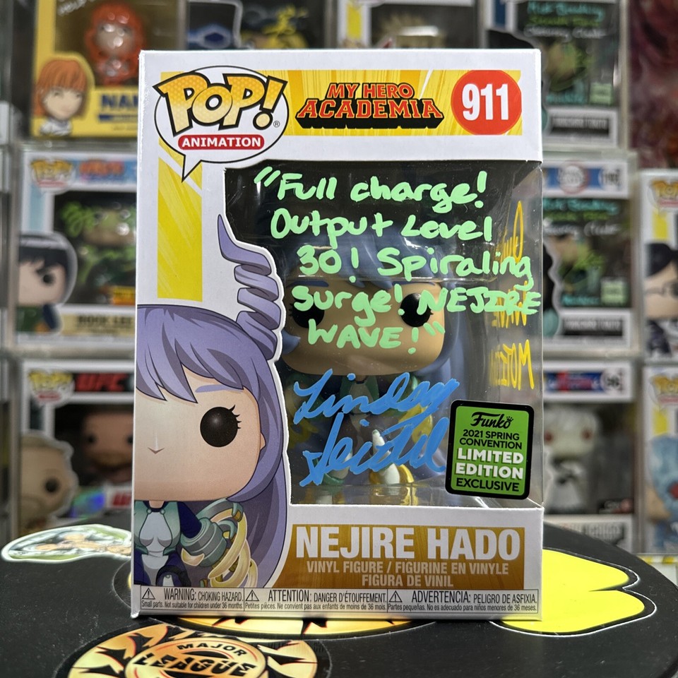 Funko Pop - Nejire Hado (2021 Spring Convention) - Signed by Lindsay ...