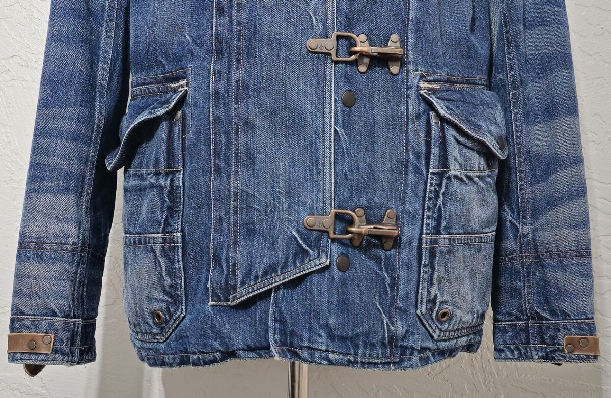 Vintage Polo Ralph Lauren Cortland Denim Jacket Corduroy Vintage Polo Ralph Lauren Cortland Denim Jacket Corduroy