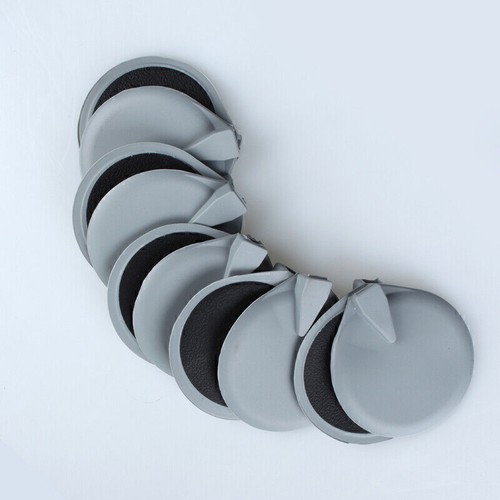 10 Pieces 9.5cm Rubber Round Replace Electrode Pads For Microcurrent ...