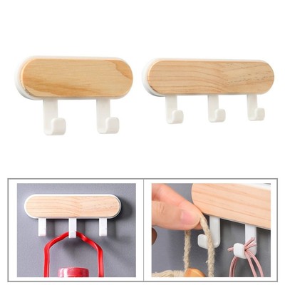 Towel Wooden Hooks Wall Organizer Organizer Racks Wall Hangers Hooks ...