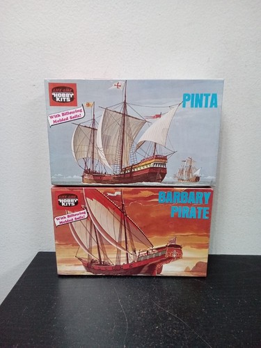 LIFE LIKE HOBBY KITS PINTA SPANISH SHIP & BARBARY PIRATE MODEL KITS | eBay