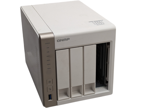 QNAP TS-451 4 Bay Network Attached Storage with 2x 4TB HDD installed ...