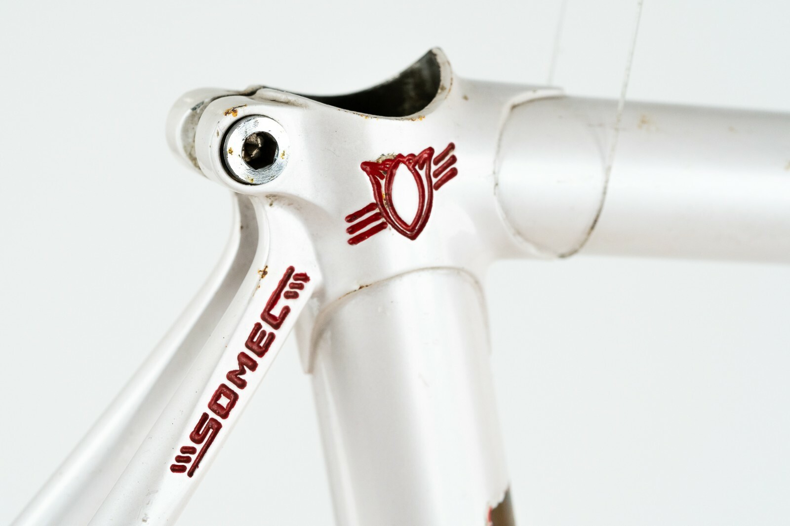 SOMEC COLUMBUS SLX AIR STEEL FRAMESET FRAME 80s VINTAGE CINELLI LUGS ...