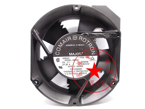 1PC ComairRotron Major 028245 MODEL MR2B3 115V 30/31W AC cooling fan ...