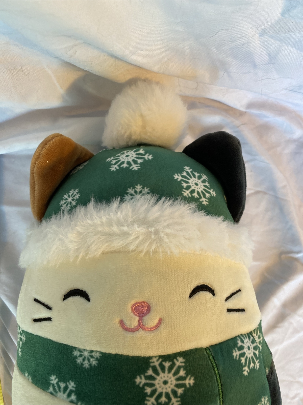 Squishmallow HOLIDAY CHRISTMAS 2022 Cam the Cat 7.5” Fuzzy Hat and ...