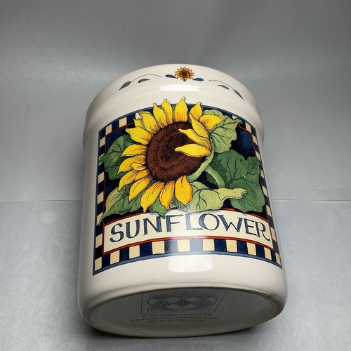 Certified International Susan Winget SUNFLOWER Soneware Small Lidded ...