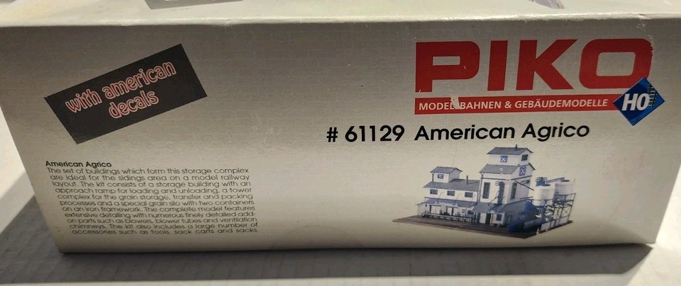 Piko #61129 HO Scale American Agrico Raiffeisenlager Warehouse New | eBay