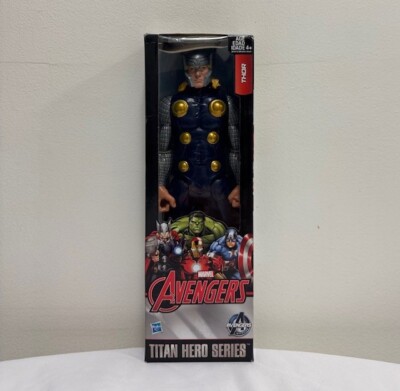 Thor 12 Inch Action Figure Hasbro Marvel Avengers Titan Hero Series New ...
