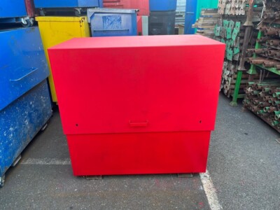 SITE TOOL BOX / CHEST WITH LOCKS AND KEYS | eBay UK
