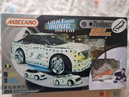 MECCANO Radio Control Car Light And Music 3 Models In 1 RARE BOXED ...